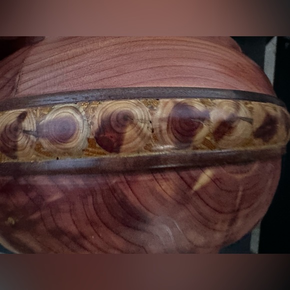 Kitchen | Handmade Handcrafted Segmented Wooden Decorative Bowl Cedar ...